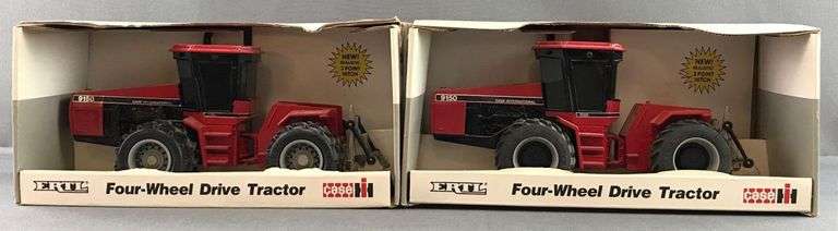 Group of 2 Ertl Case International die-cast tractors - Matthew Bullock Auctioneers