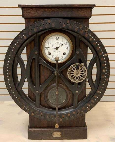 Antique Dey Time Register" Time Clock" | Barnebys