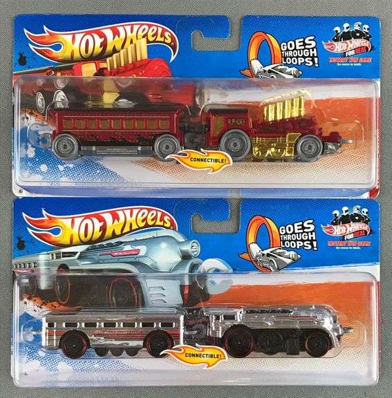 Group of 2 Hot Wheels Trains - Matthew Bullock Auctioneers