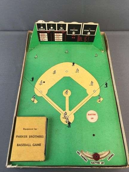 Vintage Parker Brothers Baseball Game - Matthew Bullock Auctioneers