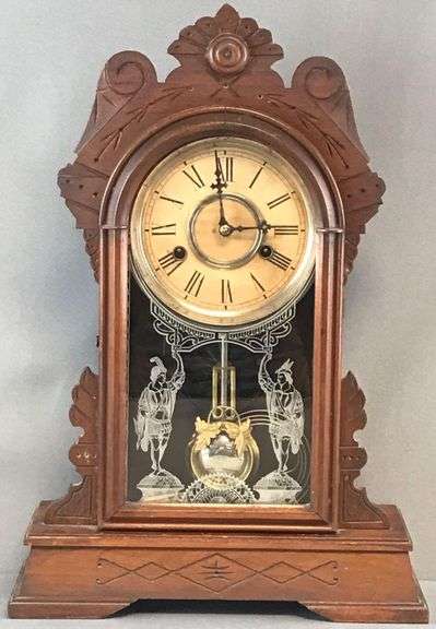Wm. L. Gilbert Clock Co. Acheron mantle clock - Matthew Bullock Auctioneers