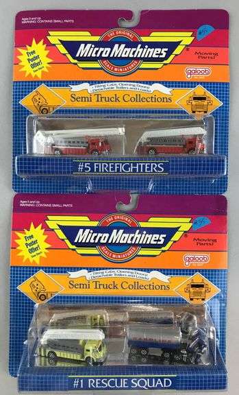Group of 2 Galoob Micro Machines die-cast vehicle sets - Matthew ...