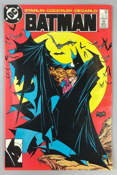 DC Comics Batman no. 423 comic book - Matthew Bullock Auctioneers