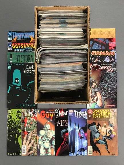 Short box of 100+ assorted comic books and more - Matthew Bullock ...
