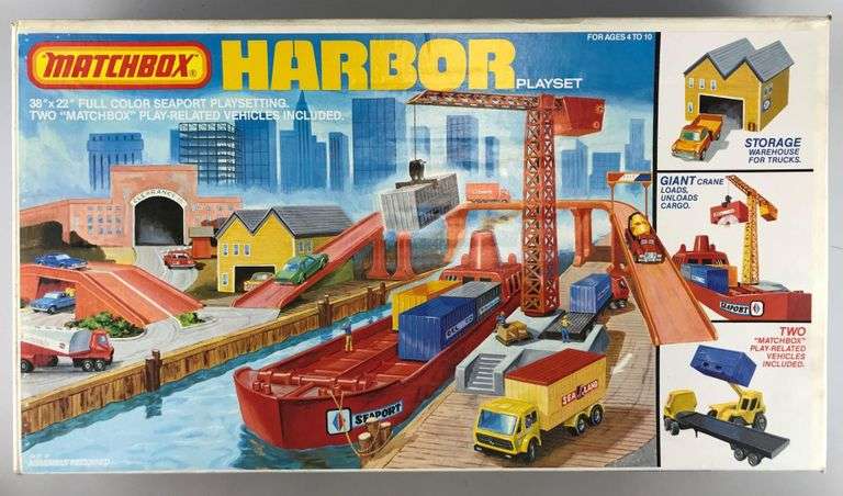 Matchbox Harbor Playset - Matthew Bullock Auctioneers