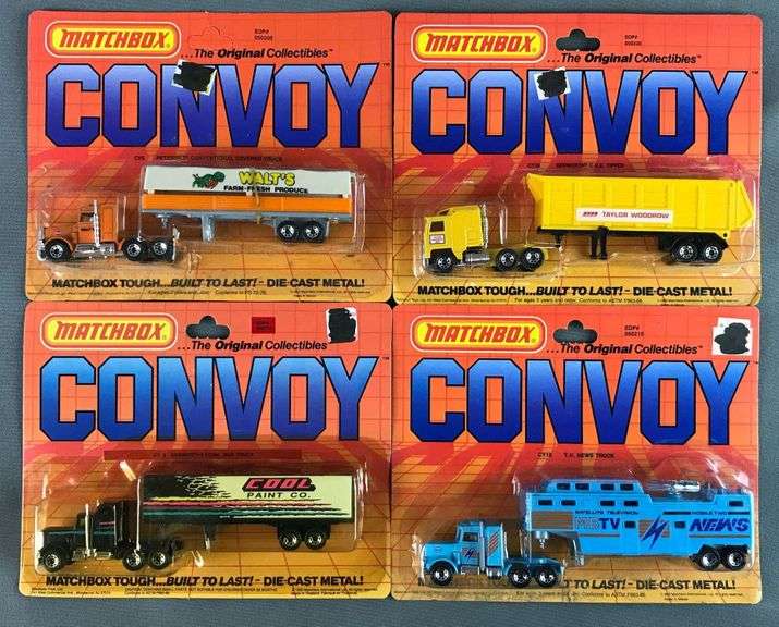 Group of 4 Matchbox Convoy - Matthew Bullock Auctioneers