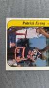 1986 Fleer Sticker Patrick Ewing rookie basketball card - Matthew ...
