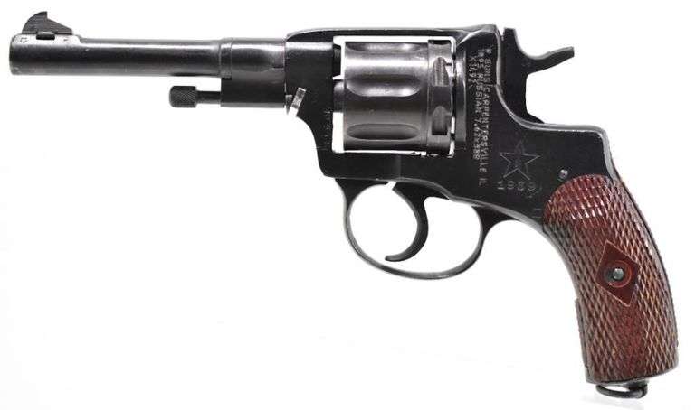 Mosin Nagant 1895 7.62x38R Revolver with Holster and Kit - Matthew ...