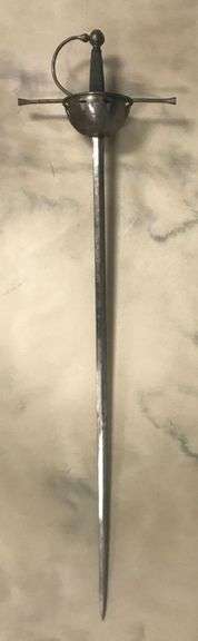 Cup Hilt Napier-Spanish style sword - Matthew Bullock Auctioneers