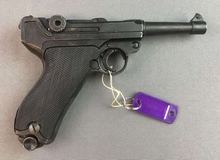 Imitation Luger Blank Firing Prop Gun - Matthew Bullock Auctioneers