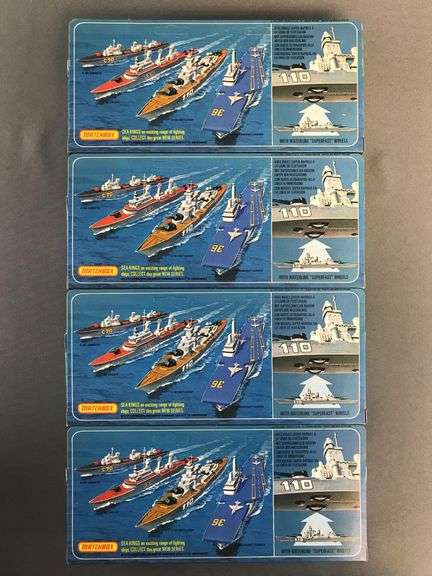 Group of 4 Matchbox Sea Kings No. K-302 Corvette - Matthew Bullock ...