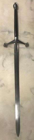 Two handed Scottish style Claymore sword - Matthew Bullock Auctioneers