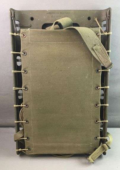 WWII US Army Backpack Frame - Matthew Bullock Auctioneers