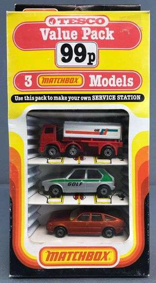 Matchbox Tesco Service Station Value Pack - Matthew Bullock Auctioneers