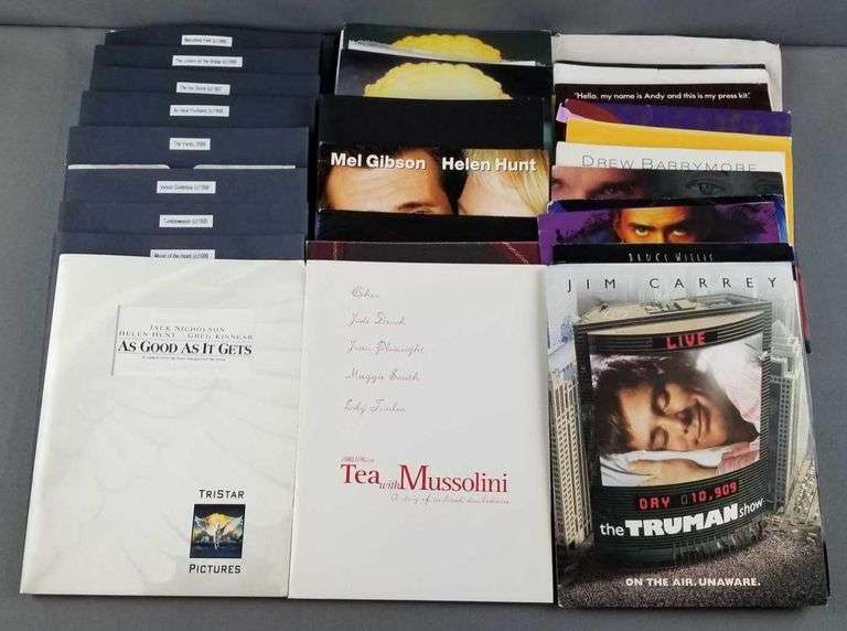 Group of movie press kits - Matthew Bullock Auctioneers