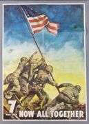 WW2 US treasury poster - Matthew Bullock Auctioneers