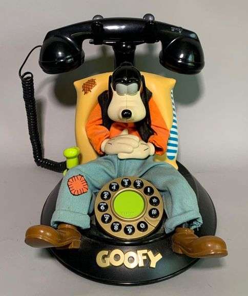 Disney Goofy telephone - Matthew Bullock Auctioneers