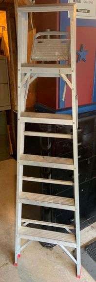 70 inch step ladder - Matthew Bullock Auctioneers