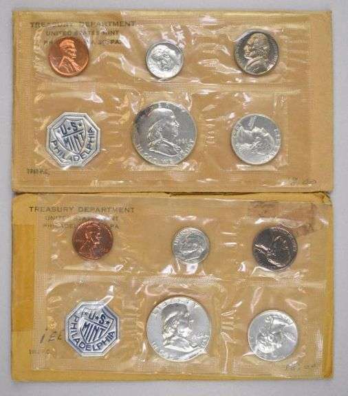 Group of (2) U.S. Silver Proof Sets 1961 & 1962 - Matthew Bullock ...