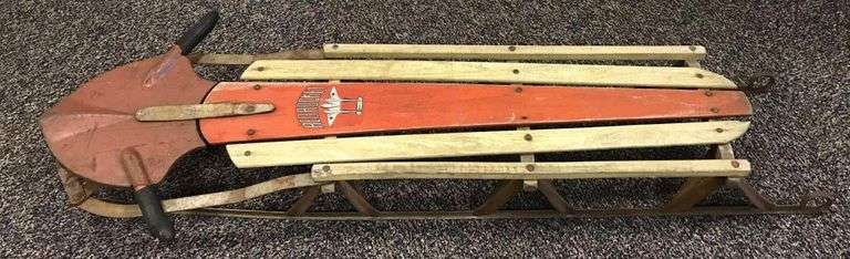 Red Rocket Sled - Matthew Bullock Auctioneers