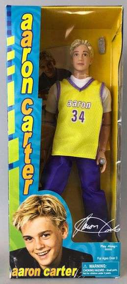 Play Along Aaron Carter fashion figure - Matthew Bullock Auctioneers