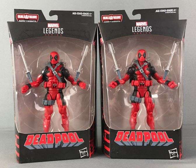 2 Marvel Legend Series Deadpool Action Figures - Matthew Bullock ...