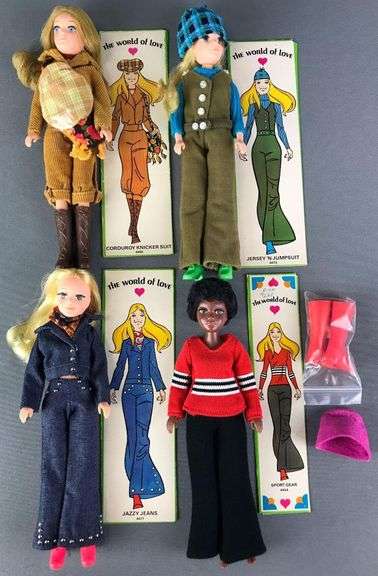 Group of 4 Hasbro The World of Love Fashion Dolls - Matthew Bullock ...