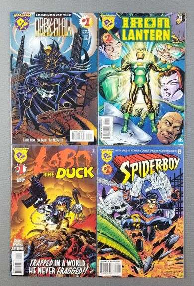 Group of 4 Amalgam Comics comic books - Matthew Bullock Auctioneers