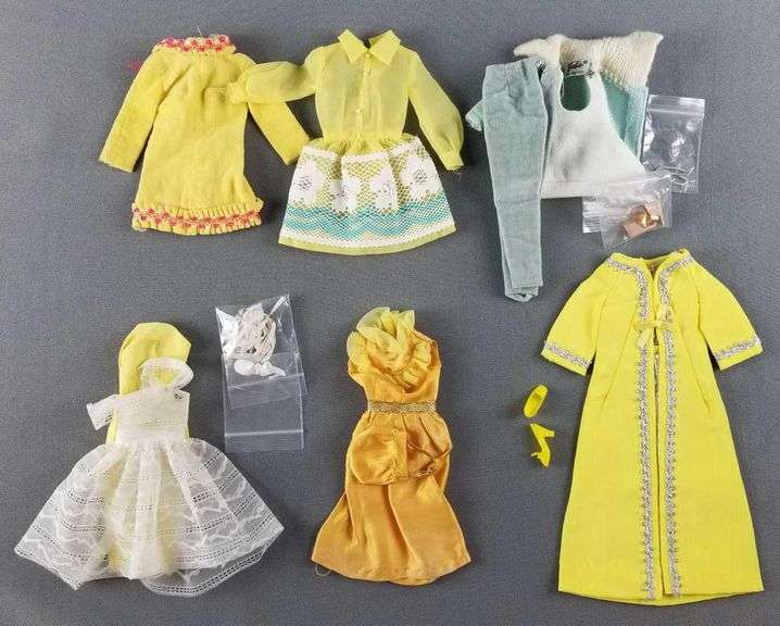 Group of vintage Barbie clothing - Matthew Bullock Auctioneers