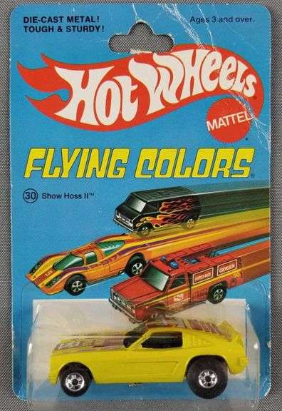 Hot Wheels Flying Colors Show Hoss II 9646 - Matthew Bullock Auctioneers