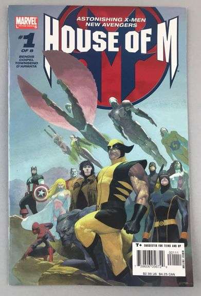 Marvel Comics House of M No. 1 comic book - Matthew Bullock Auctioneers