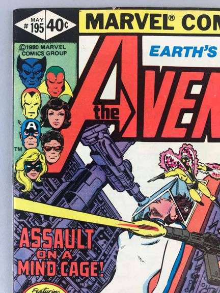Marvel Comics The Avengers No. 195 comic book - Matthew Bullock Auctioneers