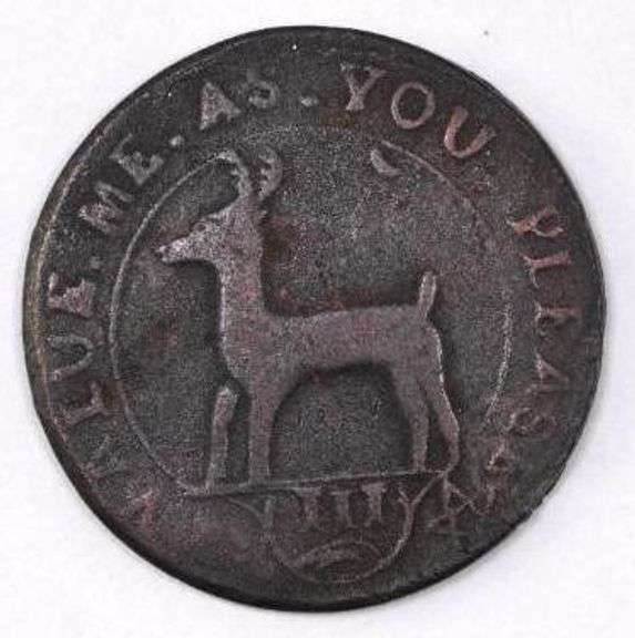 Becker Re Issue 1737 Higley 3p Copper Colonial Coin Matthew Bullock 