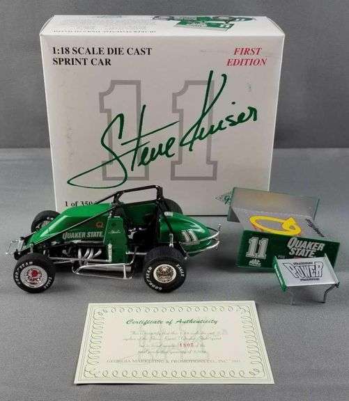 Steve Kinser #11 Quaker State die cast sprint car - Matthew Bullock ...
