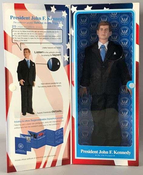 ToyPresidents John F. Kennedy talking action figure - Matthew Bullock ...