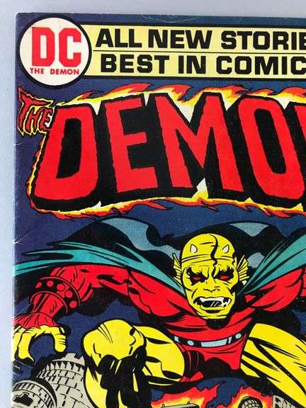 DC Comics The Demon No. 1 comic book - Matthew Bullock Auctioneers