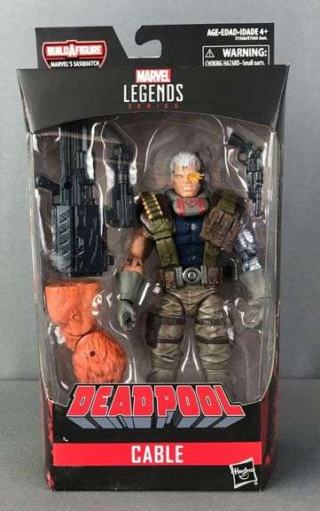 Marvel Legends Series Cable Action Figure - Matthew Bullock Auctioneers