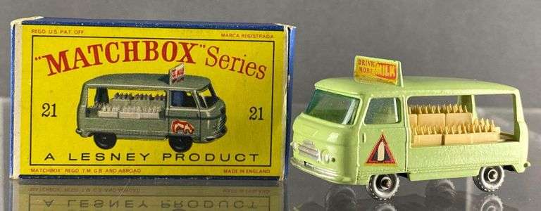 Matchbox No. 21 Commer Bottle Float/Milk Delivery Truck - Matthew ...