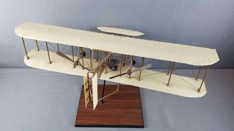 Wright Flyer replica model - Matthew Bullock Auctioneers