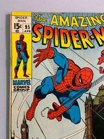 Marvels The Amazing Spider-Man No. 95 comic book - Matthew Bullock ...