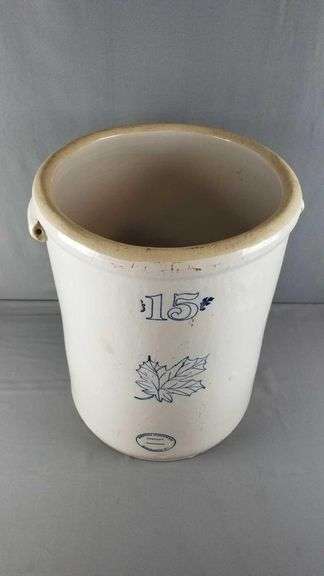15 gallon Western Stoneware crock - Matthew Bullock Auctioneers