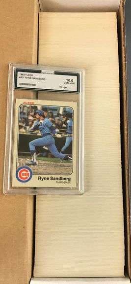 1983 Fleer Baseball Complete Set - Matthew Bullock Auctioneers