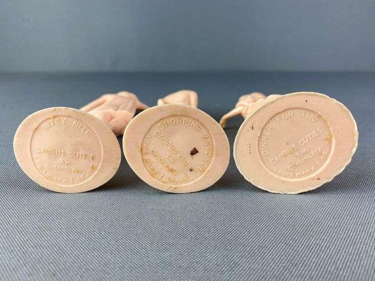 Marx Campus Cuties Figurines - Matthew Bullock Auctioneers