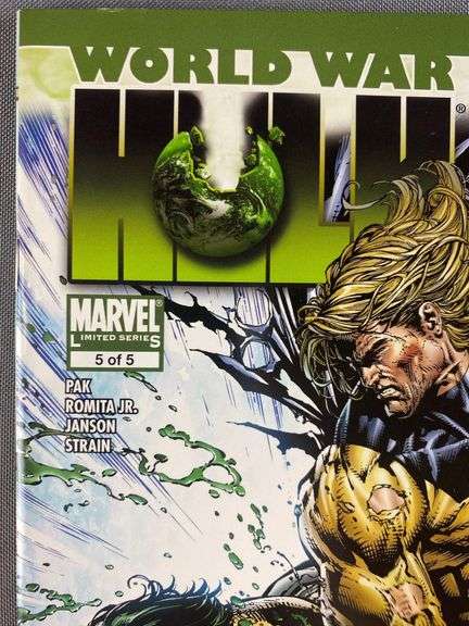 Marvel Comics World War Hulk No. 5 comic book - Matthew Bullock Auctioneers