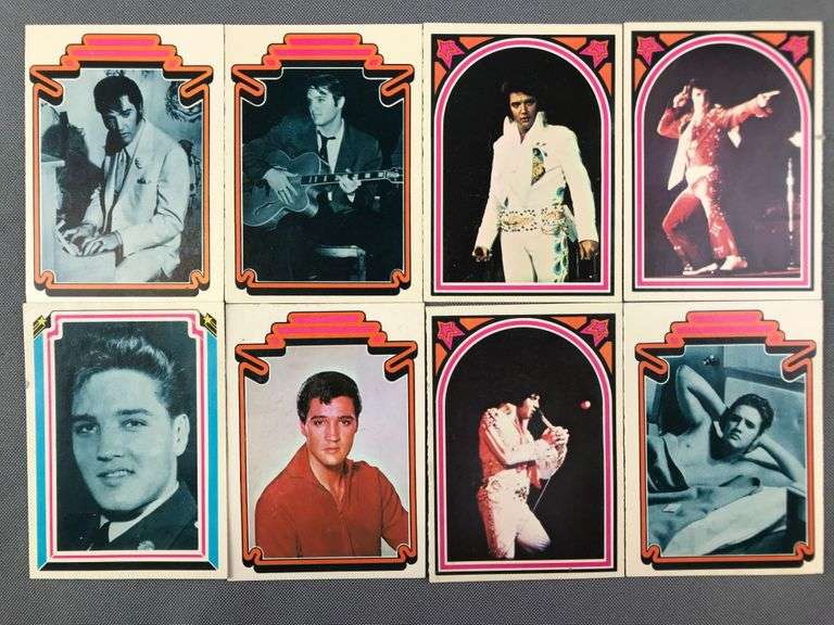 Group of Elvis Presley Trading Cards - Matthew Bullock Auctioneers