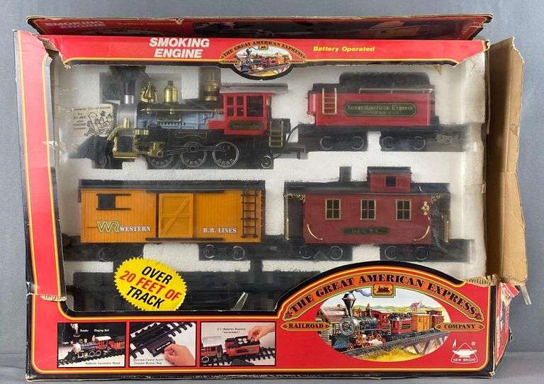 New Bright The Great American Express train set - Matthew Bullock ...