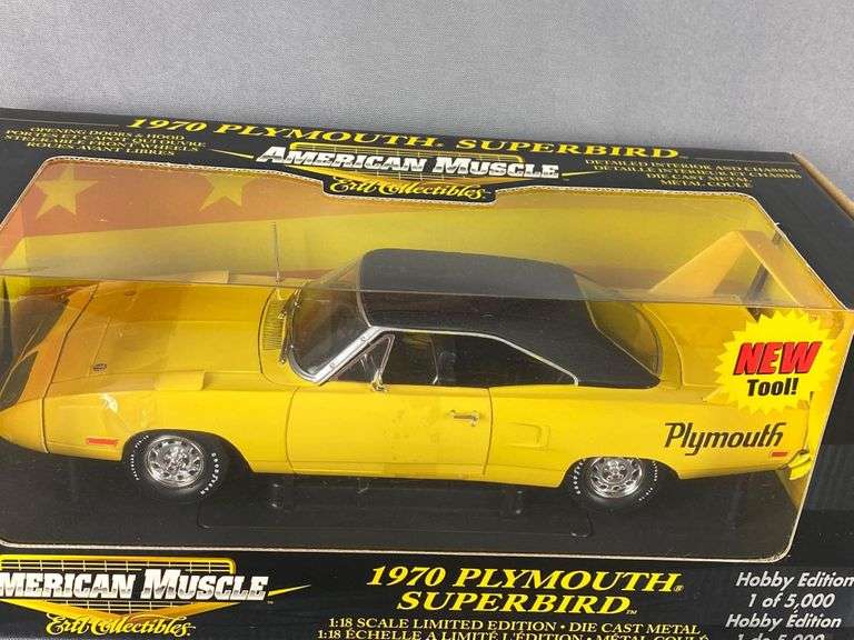 Ertl Collectibles American Muscle 1970 Plymouth Superbird - Matthew ...