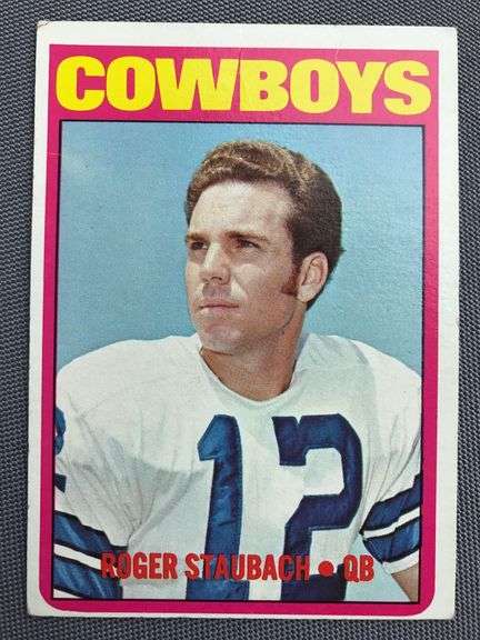 1972 Topps Roger Staubach Rookie #200 Football Card - Matthew Bullock ...