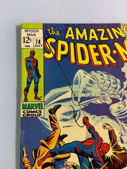 Marvels The Amazing Spider-Man No. 74 comic book - Matthew Bullock ...