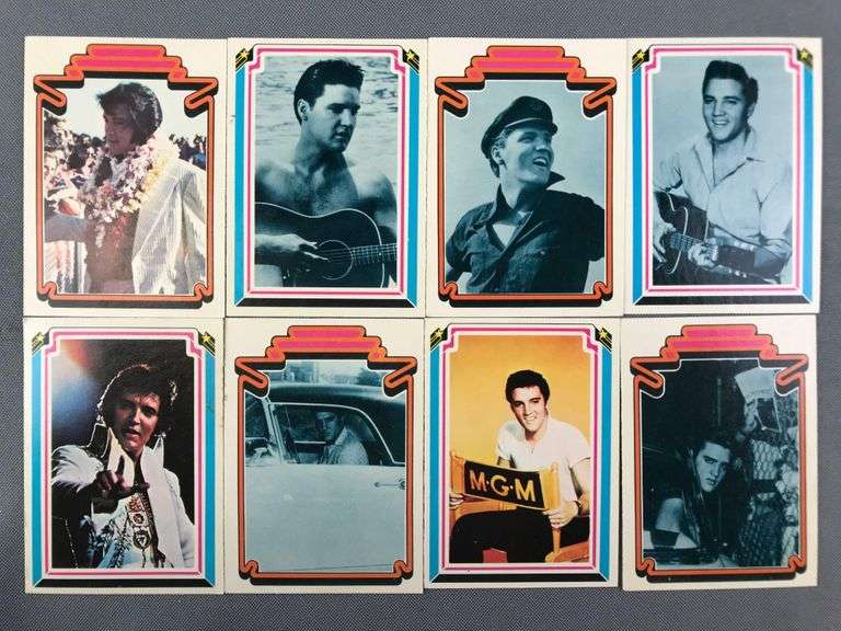 Group of Elvis Presley Trading Cards - Matthew Bullock Auctioneers
